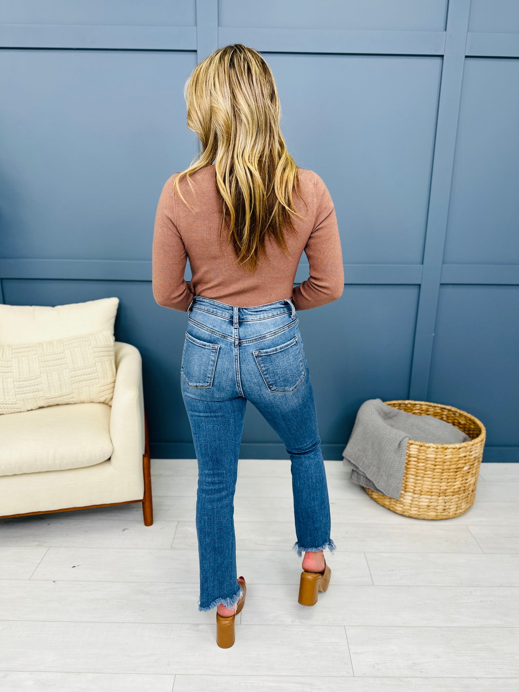 MOCO Exclusive Come Out On Top Cropped Bootcut Jeans in Reg/Curvy – MOCO Boutique