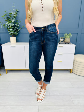 Judy Blue REG/CURVY Here Comes The Sun Midrise Capris – MOCO Boutique