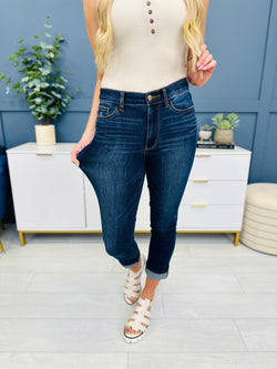 Judy Blue REG/CURVY Here Comes The Sun Midrise Capris – MOCO Boutique