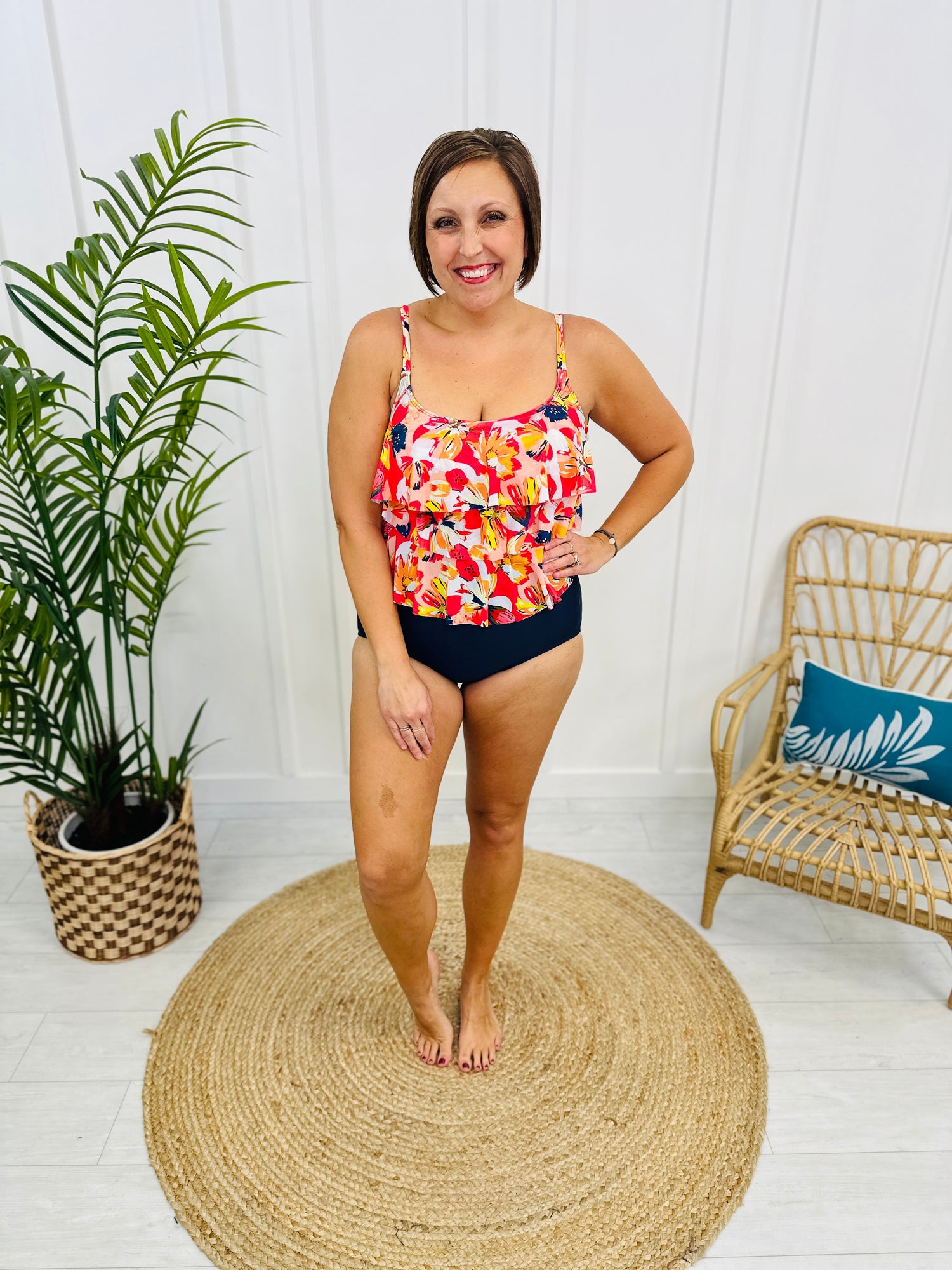 REG/CURVY The Elisa One Piece Swimsuit In Daydream – MOCO Boutique