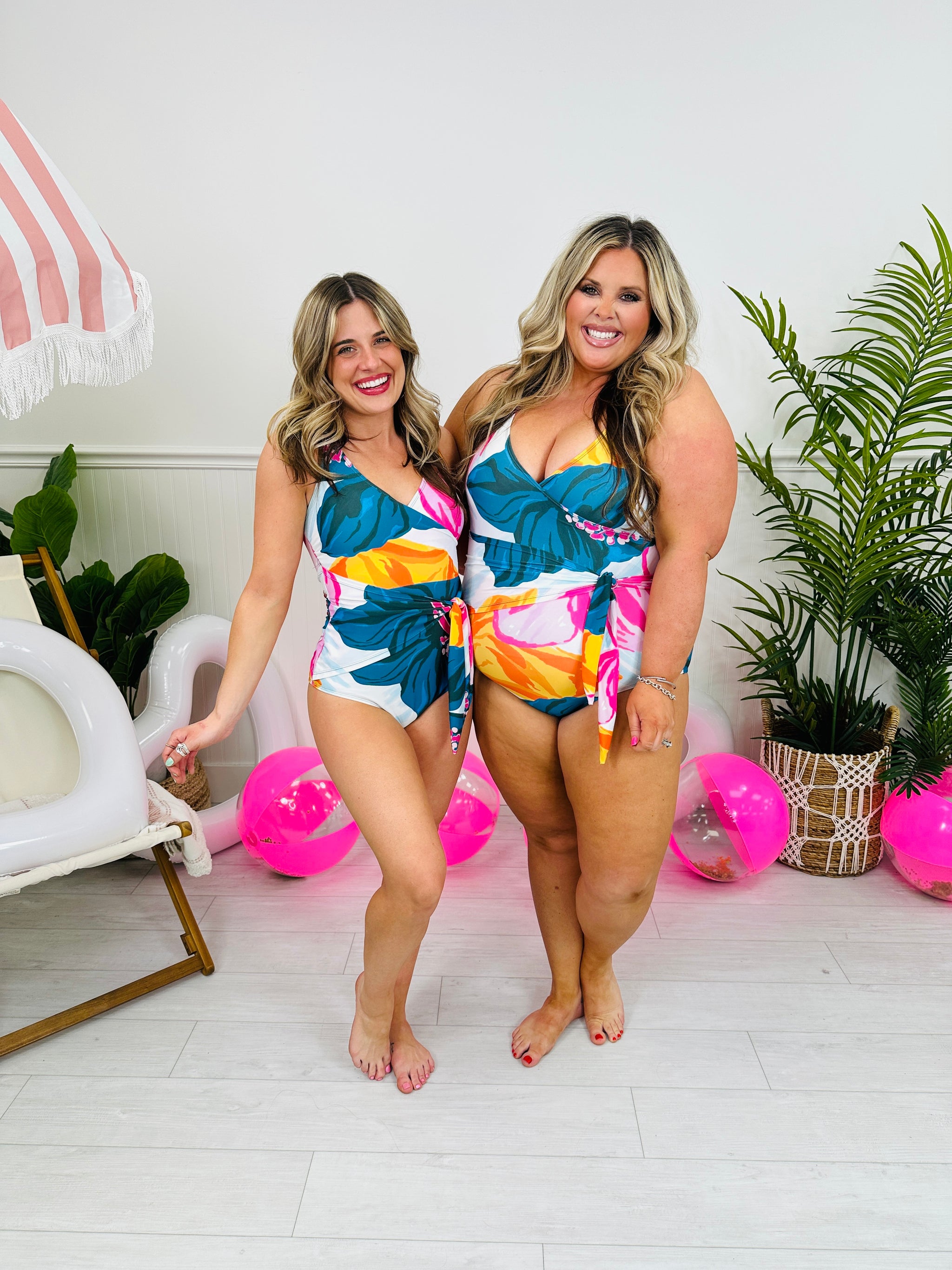 The Jess One Piece Swimsuit in Flower Power – MOCO Boutique