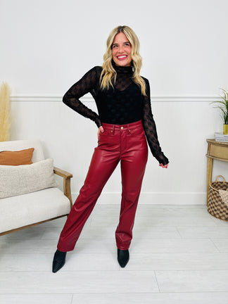 Judy Blue Flawless Finish Tummy Control Faux Leather Pants – MOCO Boutique