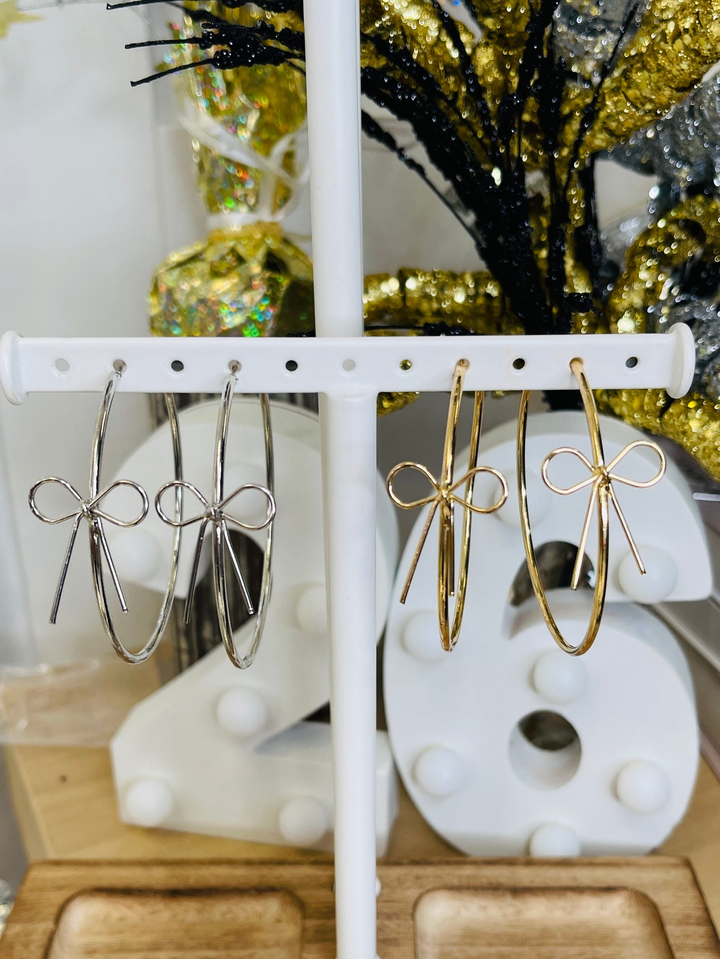 All Is Merry Hoop Earrings- Multiple Colors! – MOCO Boutique