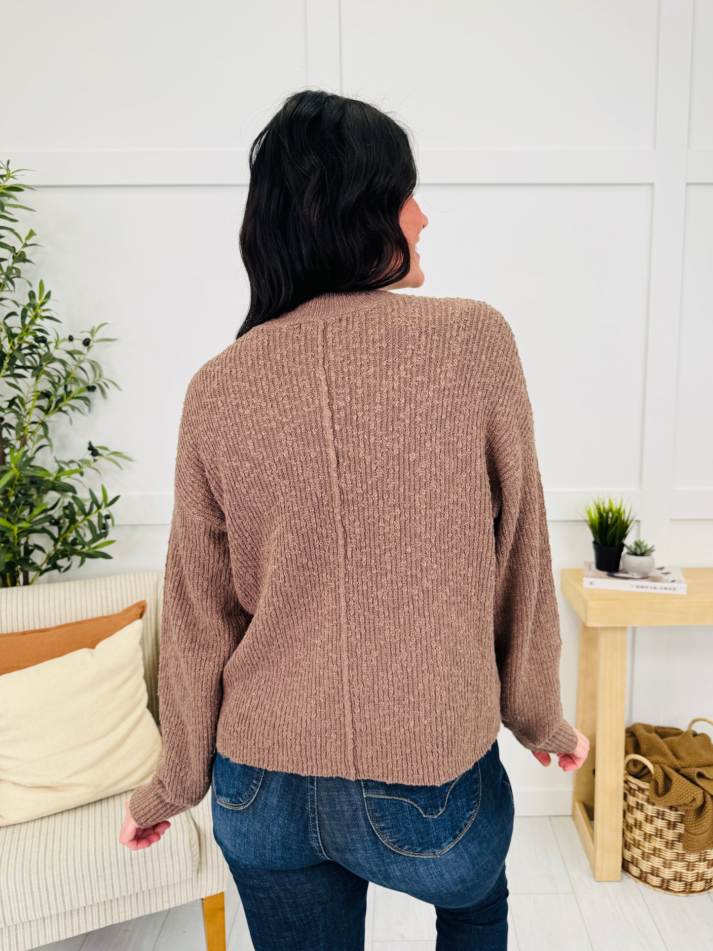 Modern Trace Sweater in Mocha – MOCO Boutique