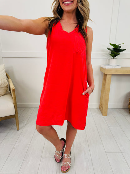 Happy Go Lucky Airflow Dress MOCO Exclusive- Multiple Colors! – MOCO Boutique