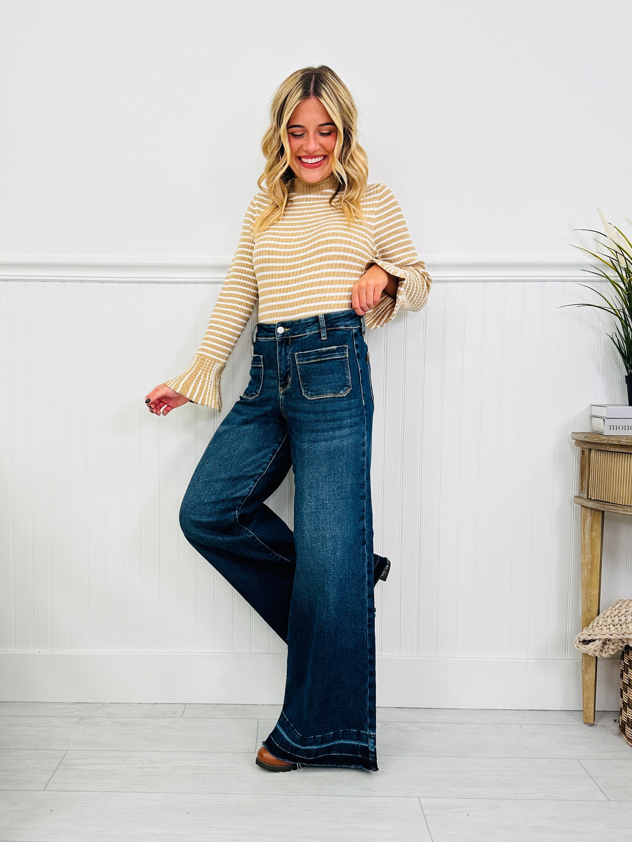 Judy Blue Perfectly Palazzo Wide Leg Jeans – MOCO Boutique