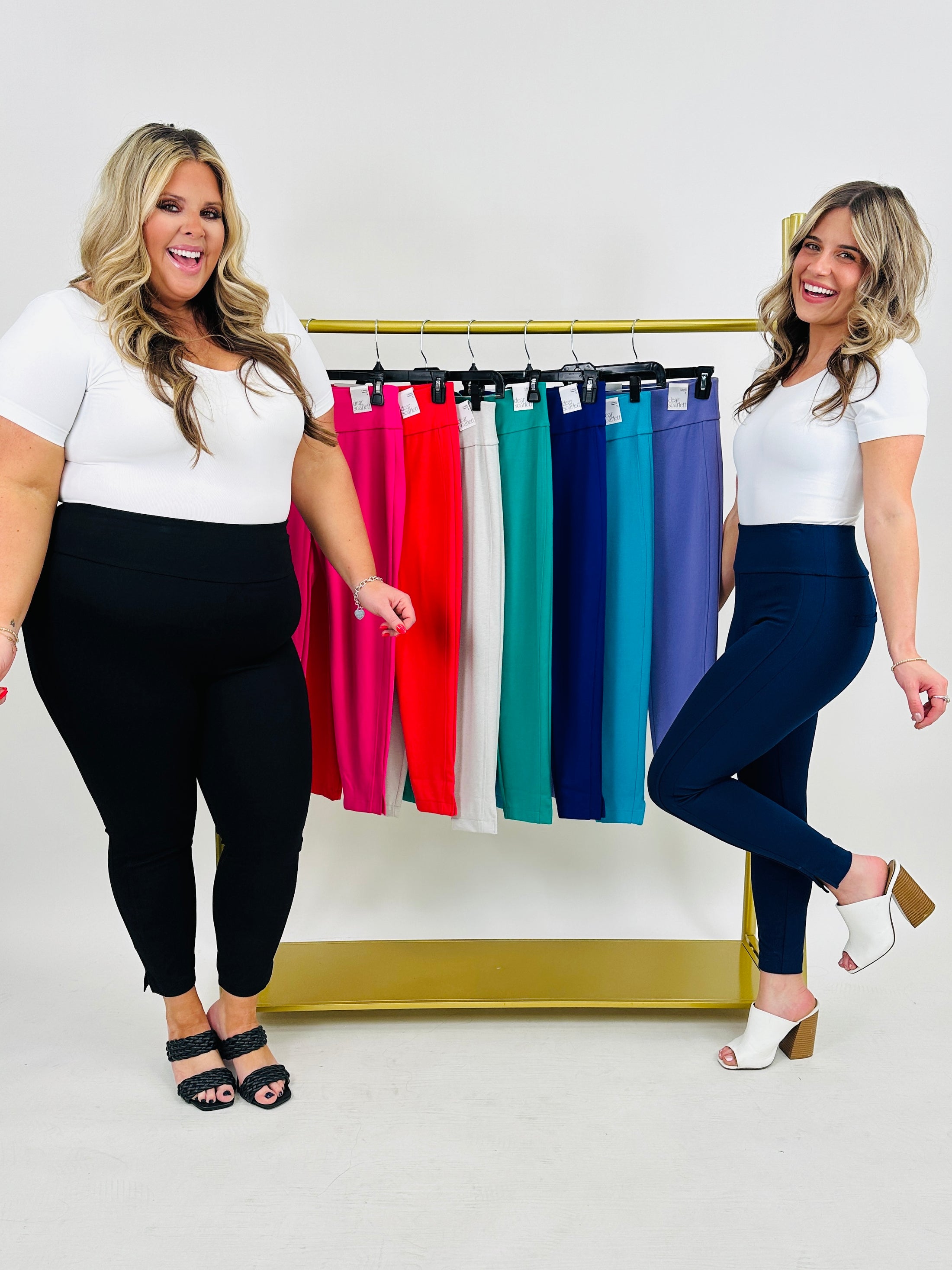 28" Inseam Boss Lady Magic Pants- Multiple Colors! – MOCO Boutique