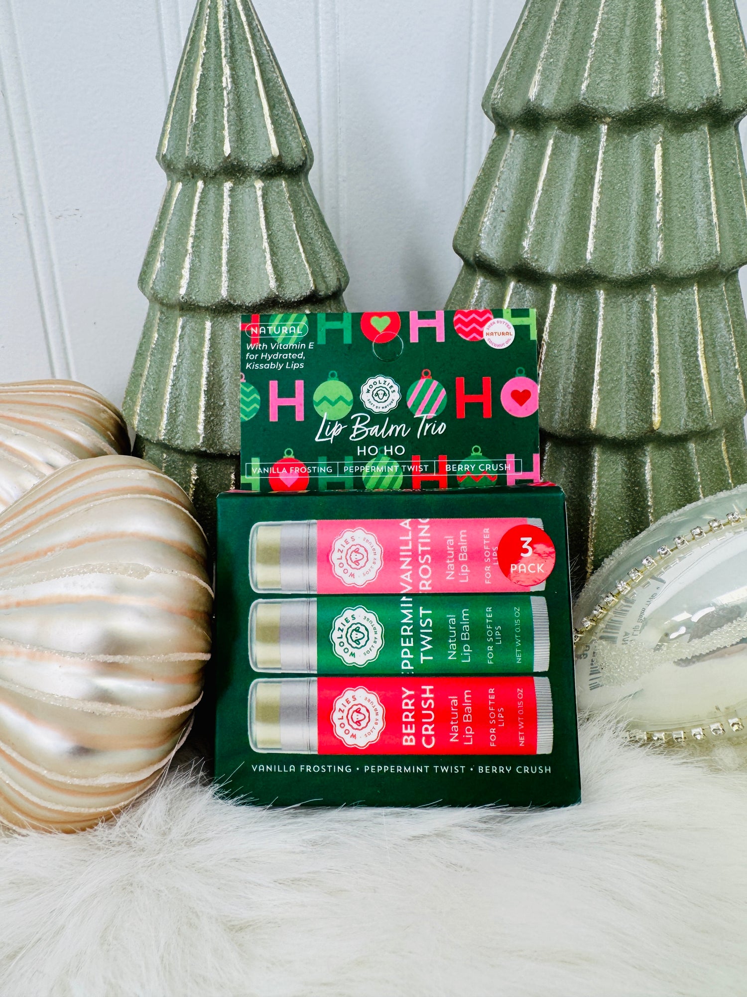 HoHo Holiday Lip Balm Trio – MOCO Boutique